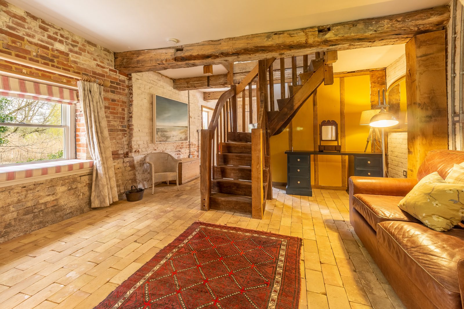 Stay at Belchamp Hall Mill , Belchamp Walter , Suffolk