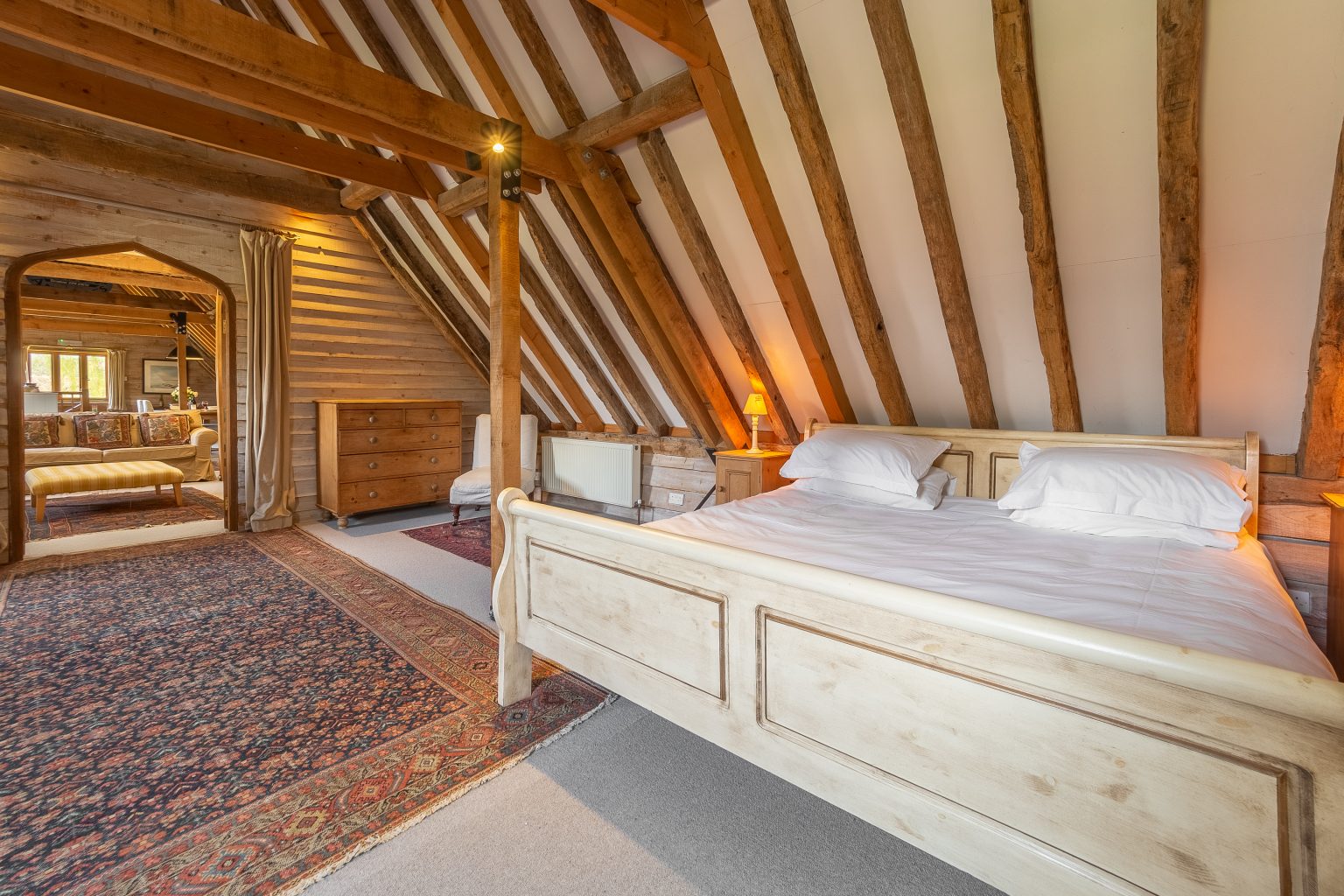 Stay at Belchamp Hall Hayloft , Belchamp Walter , Suffolk