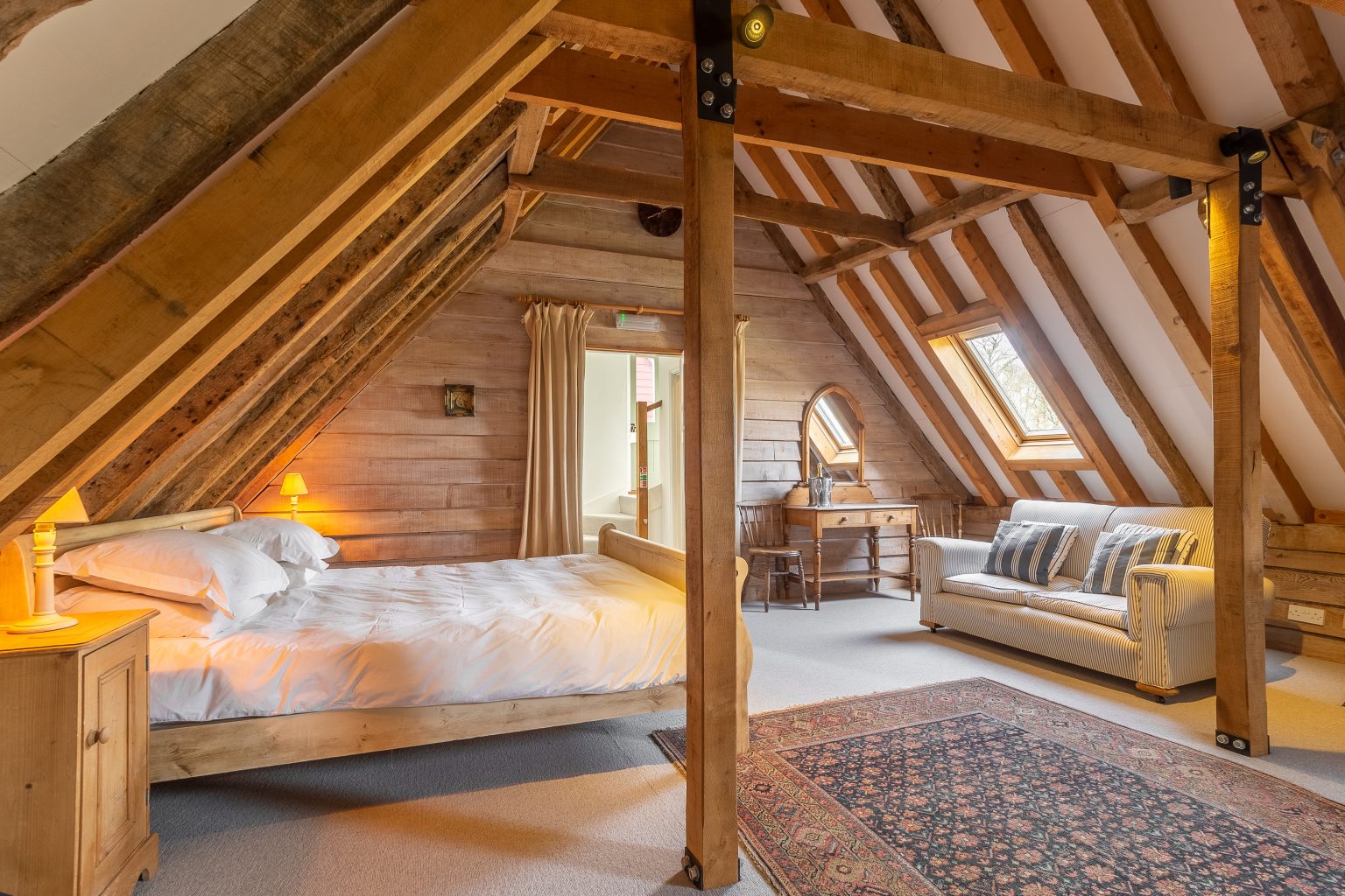 Stay at Belchamp Hall Hayloft , Belchamp Walter , Suffolk